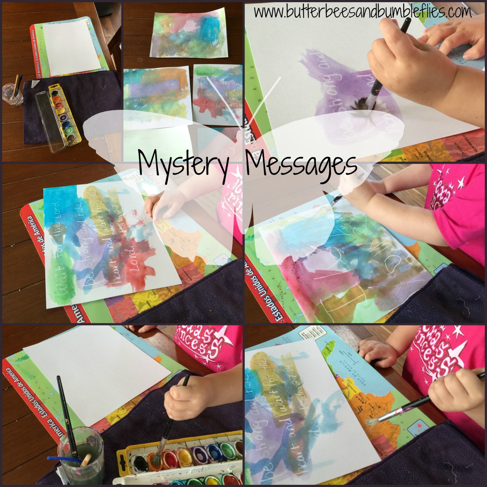 Mystery Messages – Butterbees and Bumbleflies